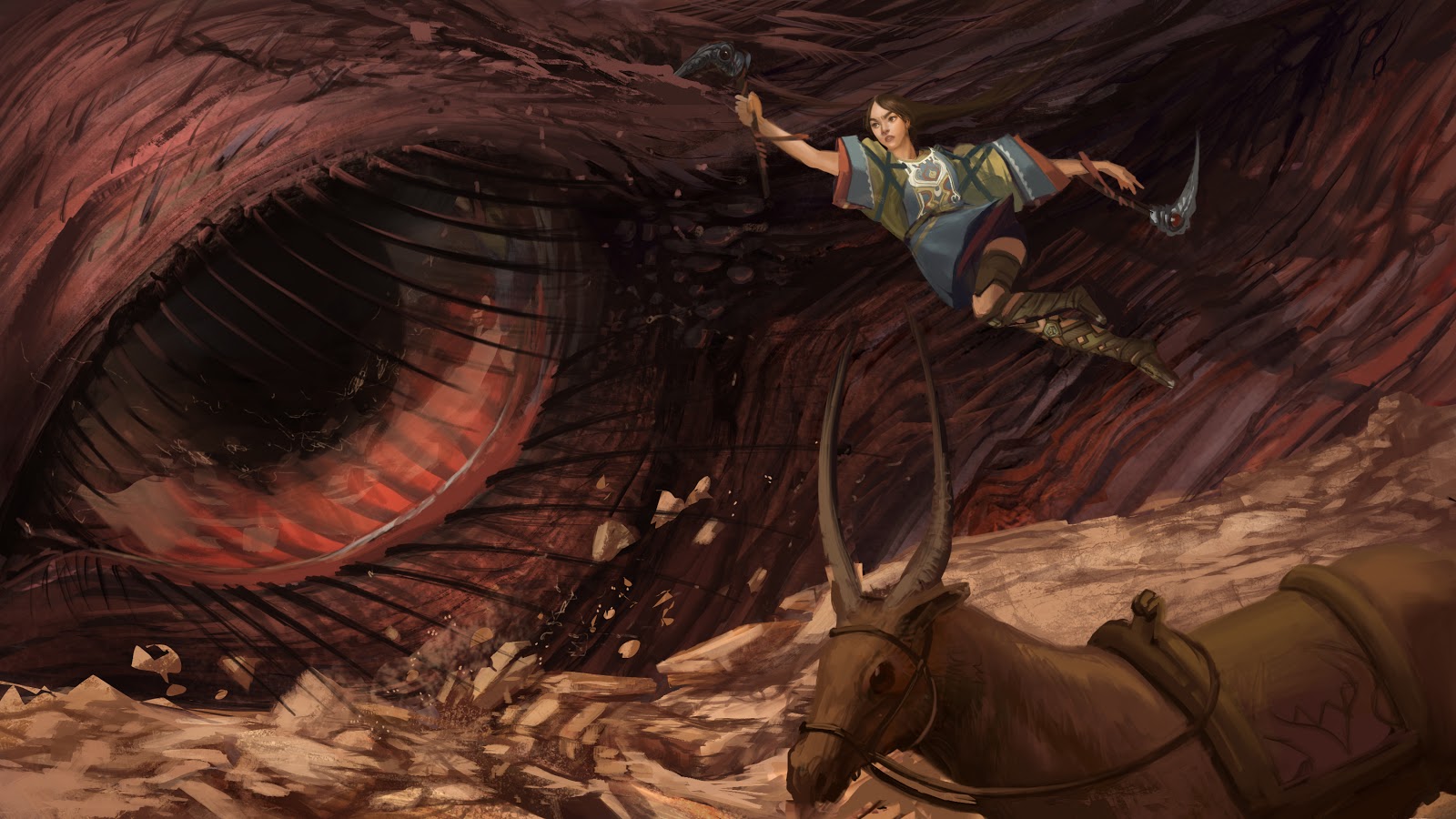 Juliana Ouyang: Shadow of the Colossus final artwork