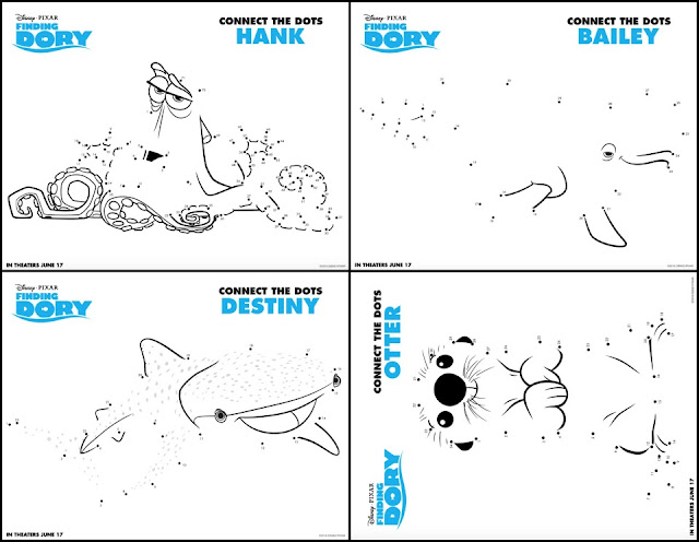 Woven by Words: Fun Finding Dory Activity Sheets