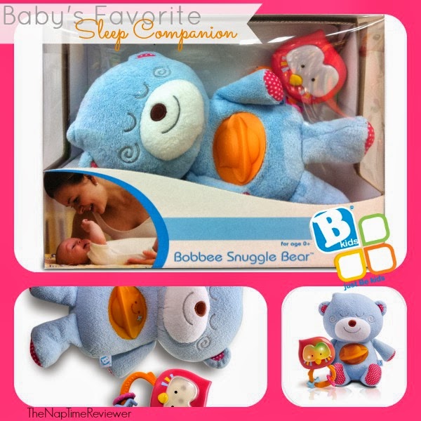 Baby Bedtime Advice | B Kids Bobbee Snuggle Bear • The Naptime Reviewer
