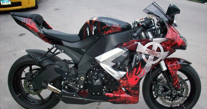 custom motorcycle vinyl wraps