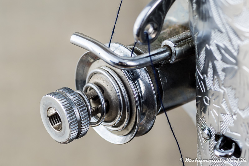 Better Family Photos: Vintage Mercedes Sewing Machine