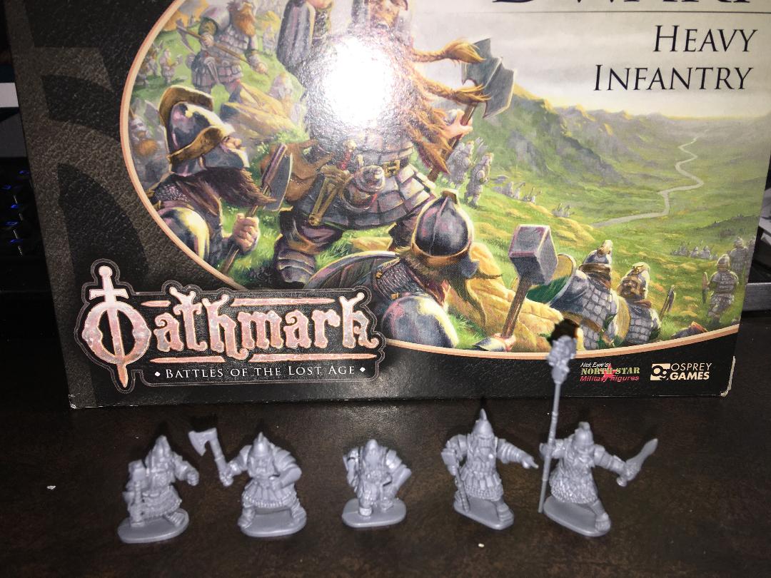 Wargames Oregon: Oathmark Dwarf Heavy Infantry Review