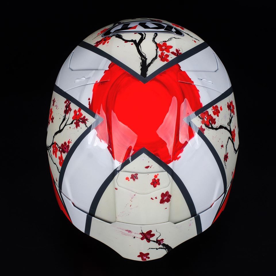 Racing Helmets Garage: KYT X.Fores 8 Hours Suzuka 2019 by Dave Designs