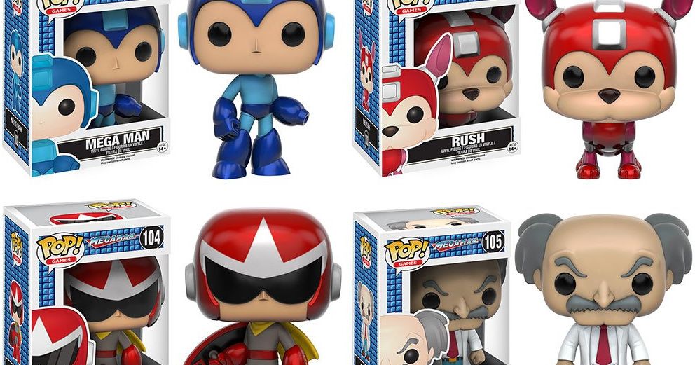 Rockman Corner: Mega Man Funko Pop! Figures Revealed