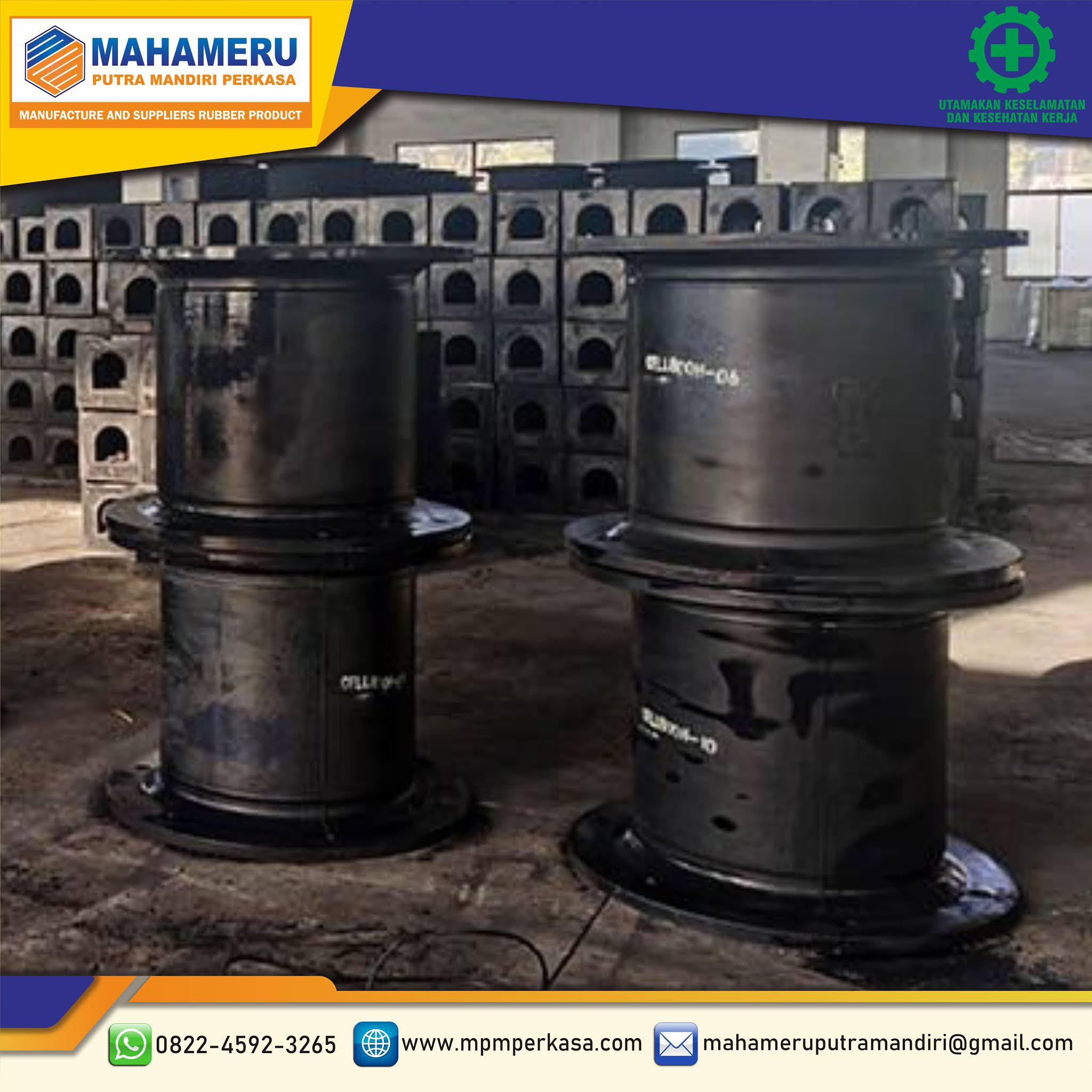 Karet Fender Dermaga Super Cell Parepare, Sulawesi Selatan - Super Cell ...