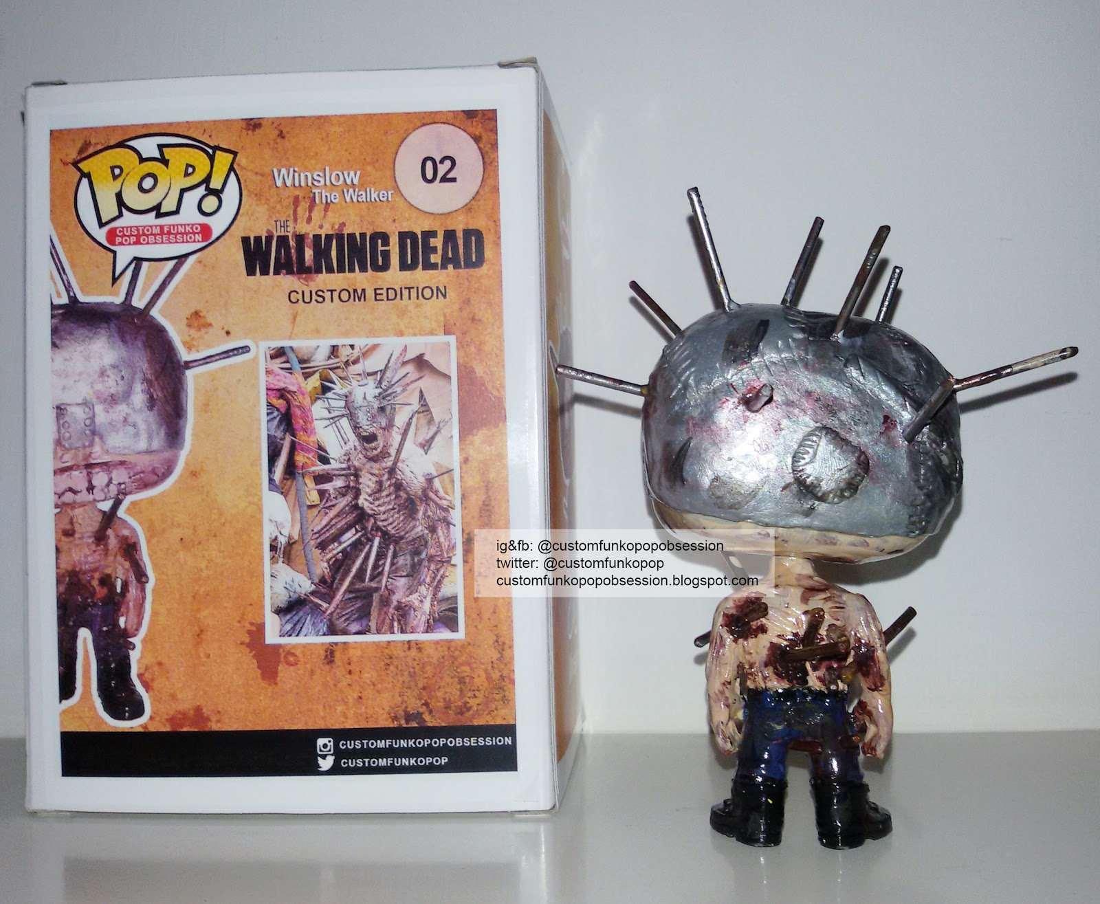 The Walking Dead - Winslow The Walker Custom Funko Pop