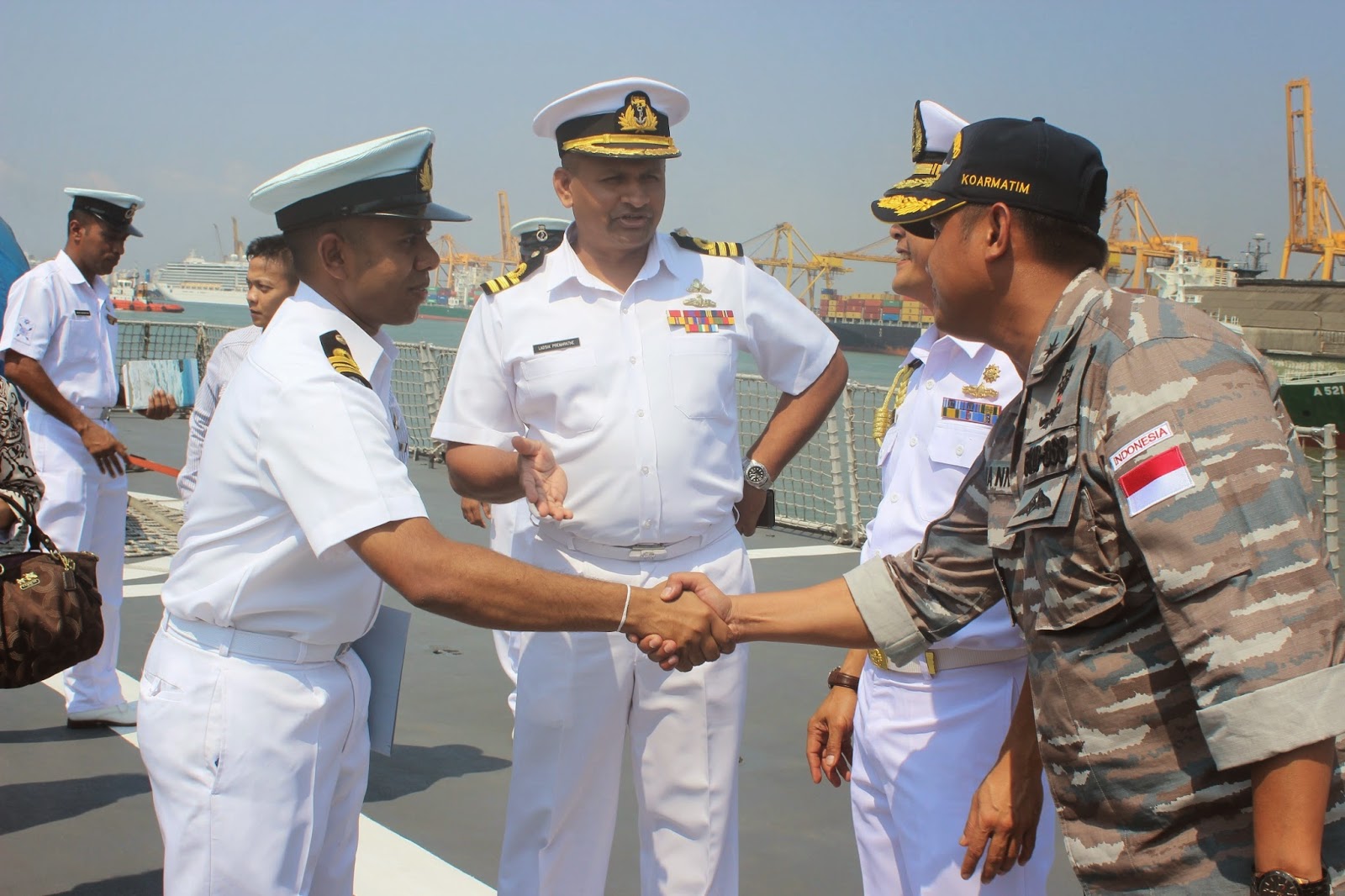 SATGAS MARITIM TNI KONGA XXVIII-F / KRI FRANS KAISIEPO - 368 : SATGAS ...