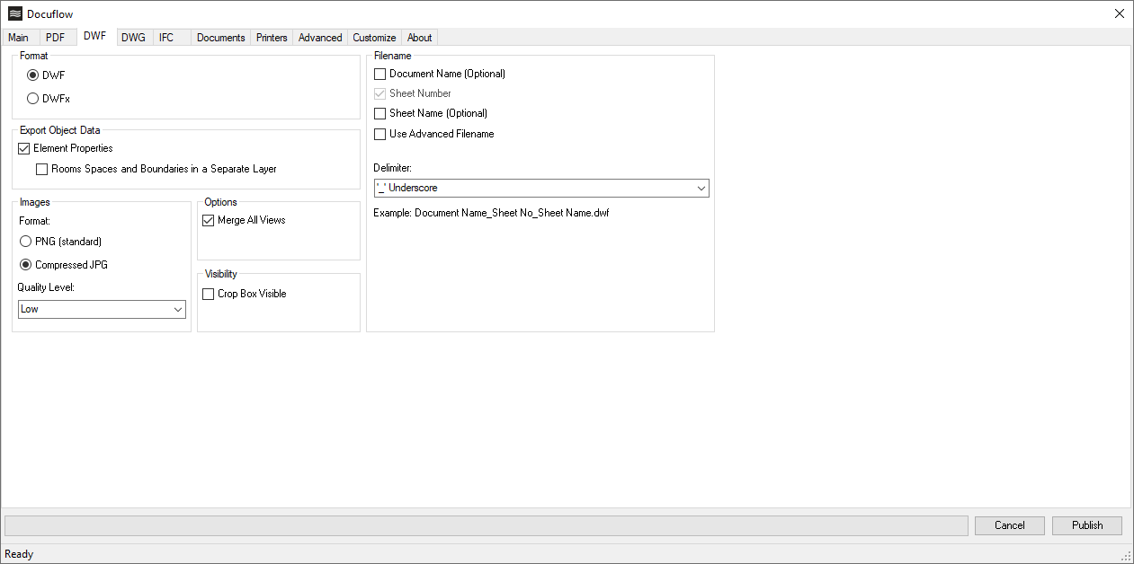 Revit Add-Ons: Docuflow PDF v4.0