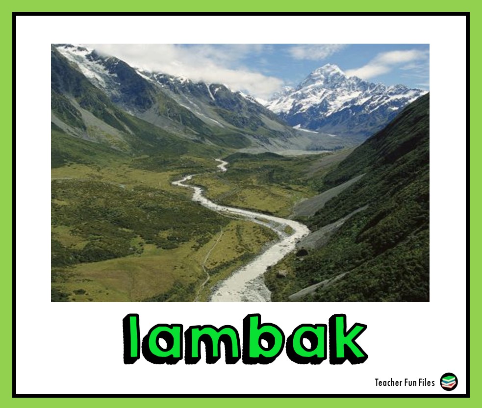 Teacher Fun Files: Anyong Lupa Flashcards