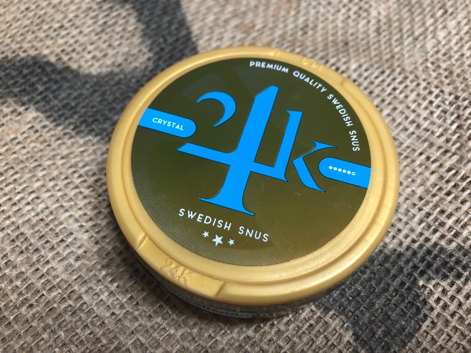 24K: Crystal Snus - Review. 28 December 2019.