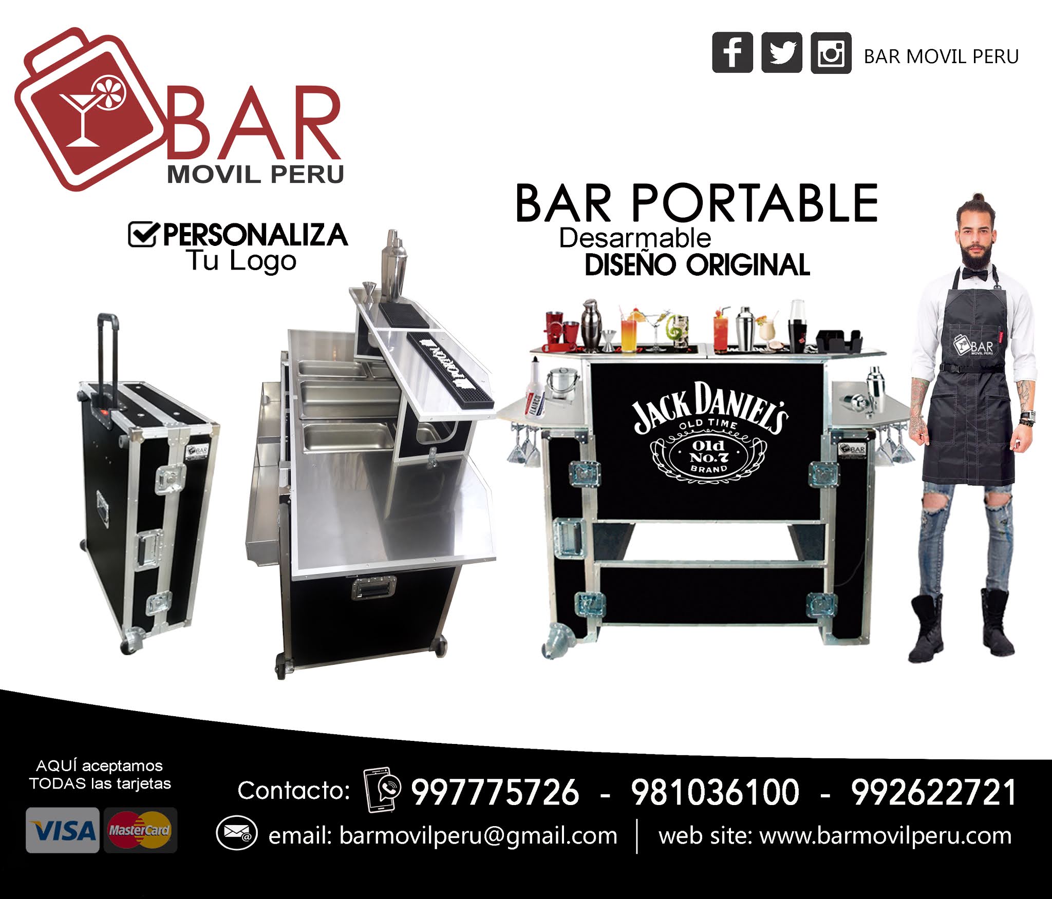 Maletin Para barman Maletines bartender Maletines bartenders: Bar ...