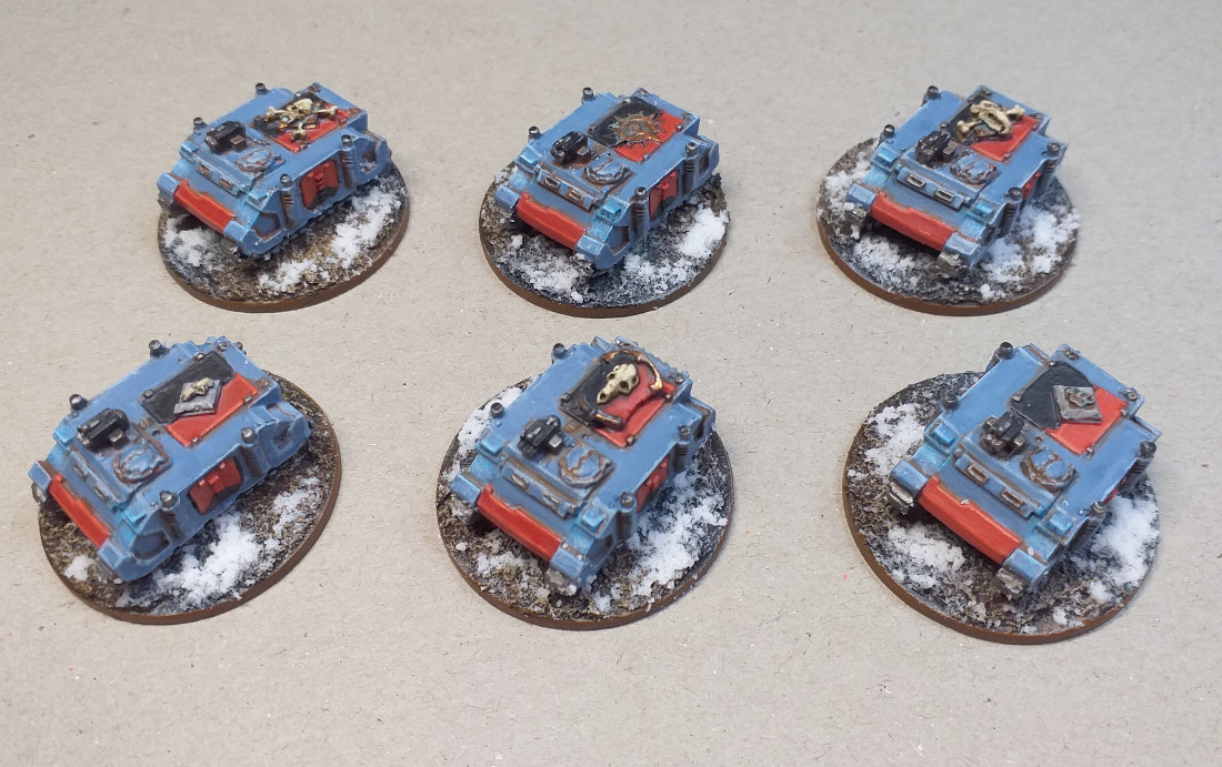 The Ancient Track: EPIC: Space Wolves Vehicles