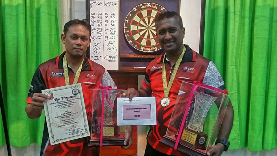 All About Darts: KEPUTUSAN DART BEREGU HBUK 2017