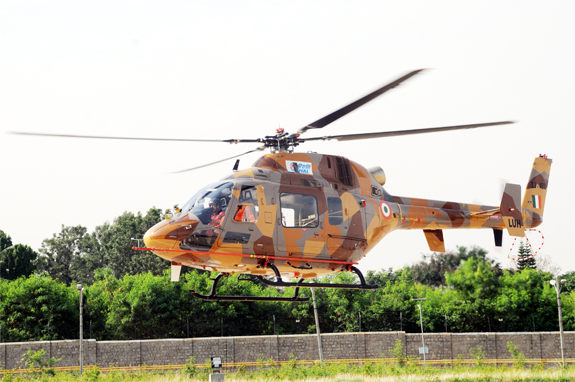 Improved HAL LUH helicopter prototype commence flight testing ...