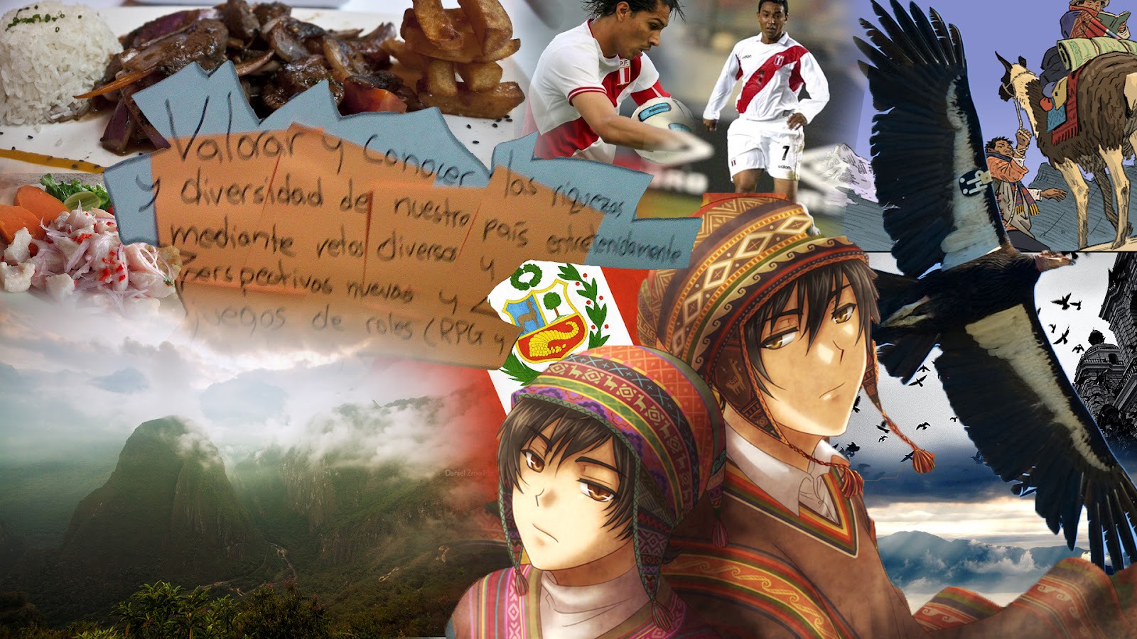 Blog de Creatividad: Collage 100% PERUANO!
