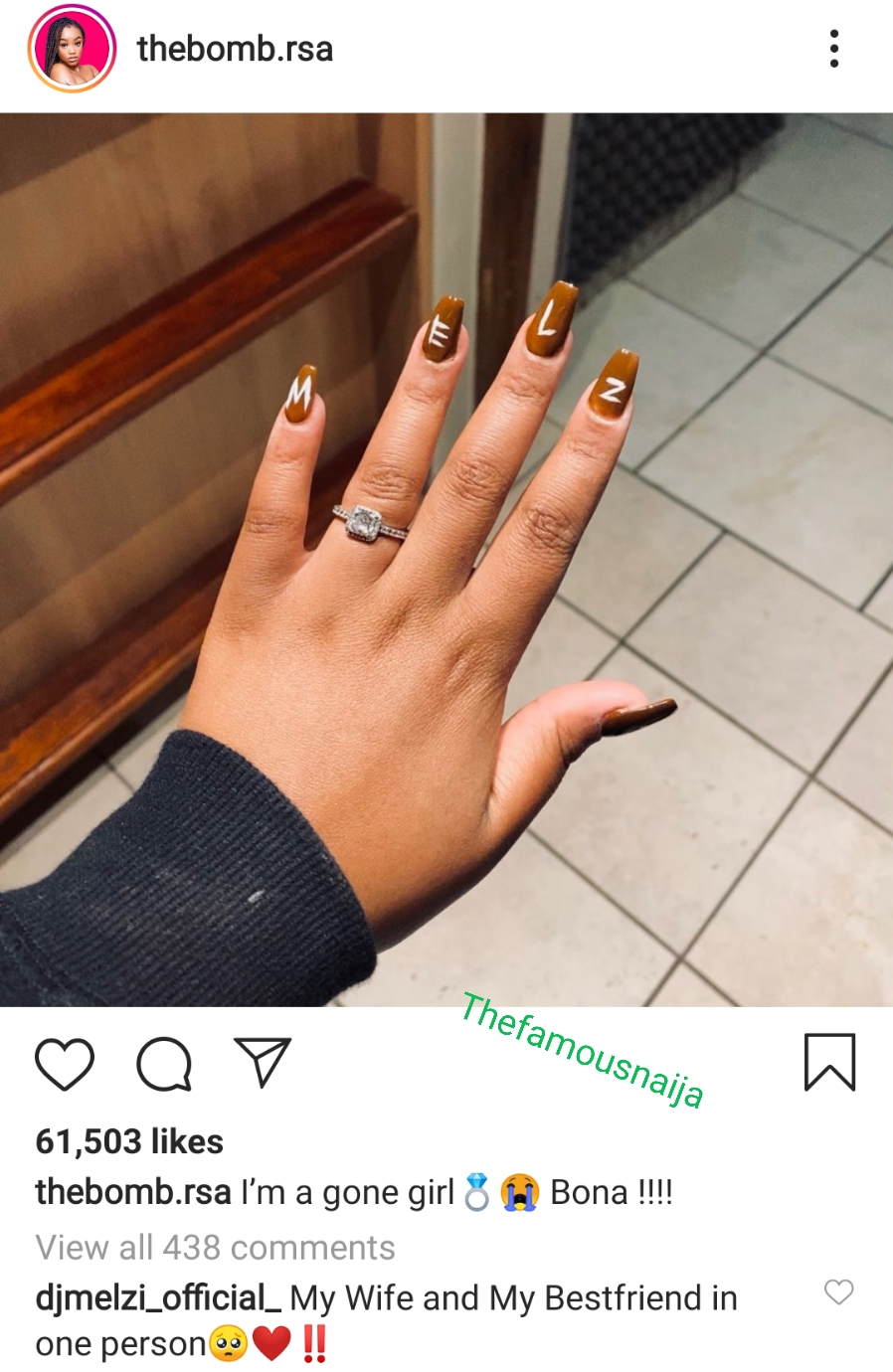 Dating : Who is The Bomb RSA dating? The Bomb RSA Andiswa Selepe is ...