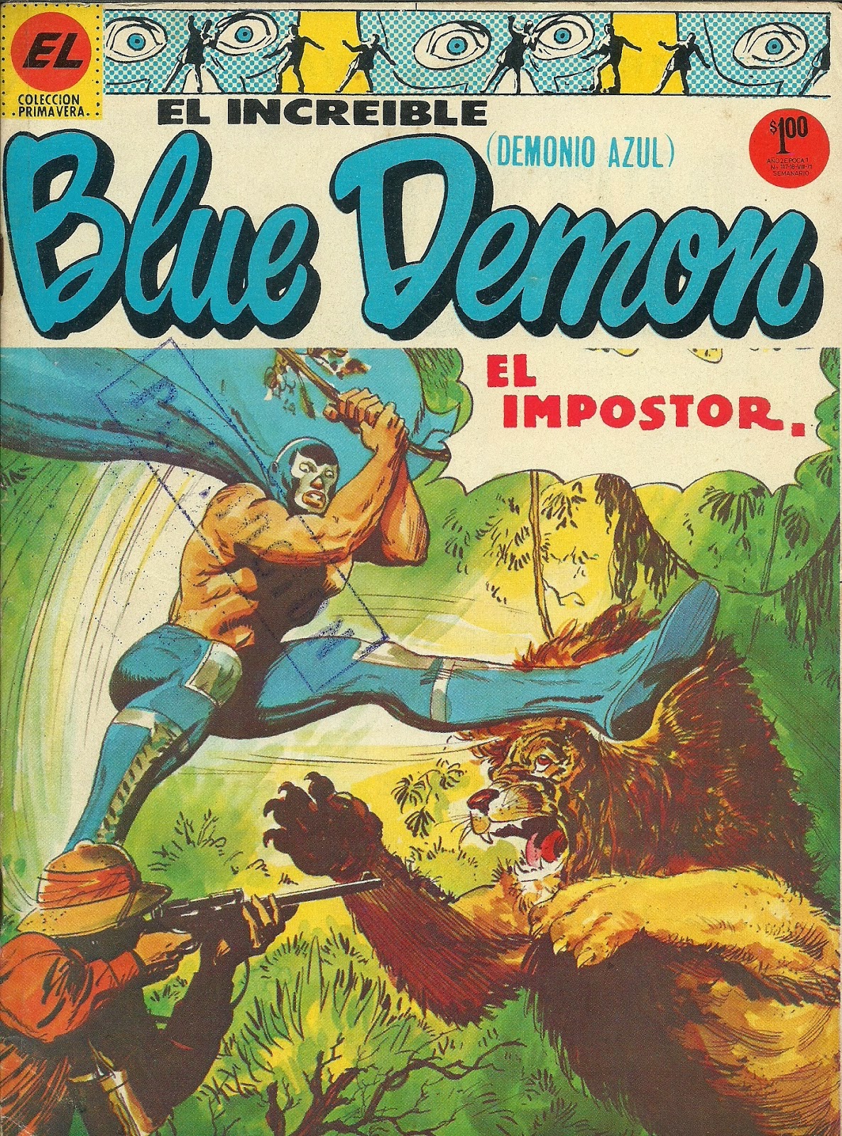 Sensacional de Luchas: El Increíble Blue Demon (Demonio Azul)