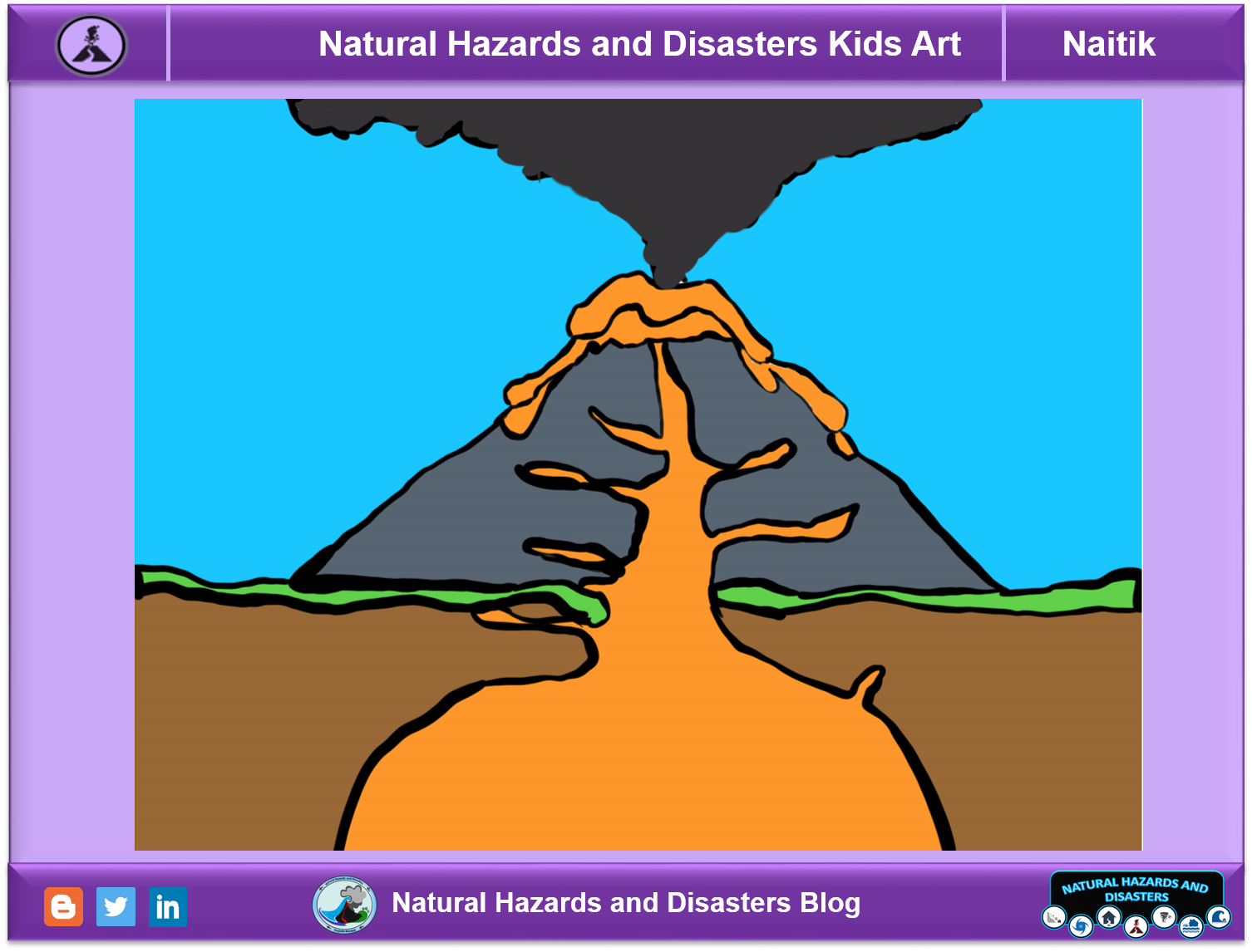Natural Hazards and Disasters: Kids Art Work