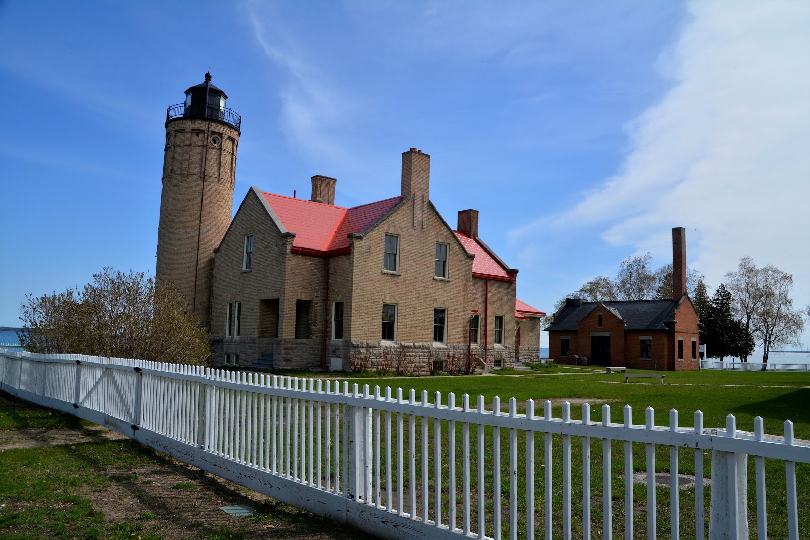 WC-LIGHTHOUSES: OLD MACKINAC POINT LIGHTHOUSE-MACKINAC CITY, MICHIGAN