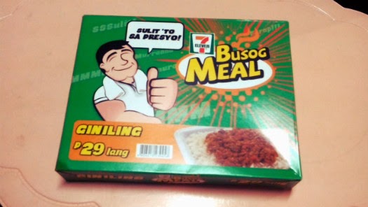 One Pebble Cab As Good As Advertised 7 Eleven Giniling Busog Meal