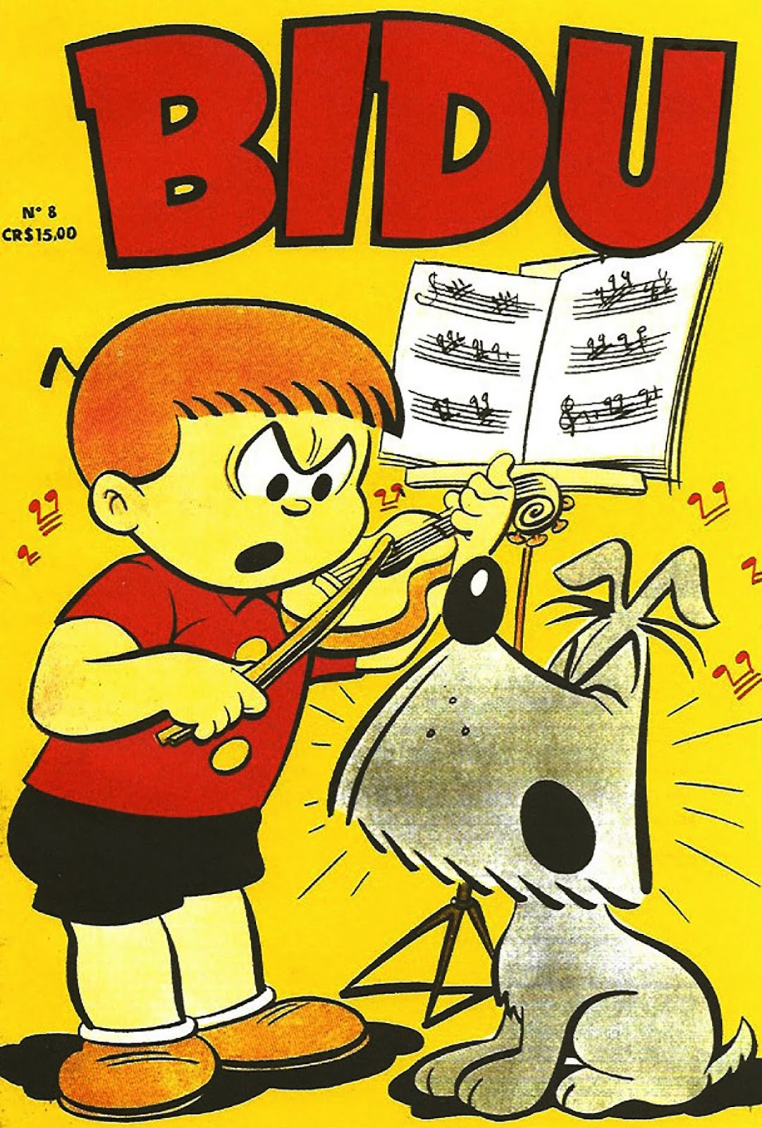 GURI GIBI : BIDU EDITORA CONTINENTAL Nº 008 A CONSCIÊNCIA DO BIDU