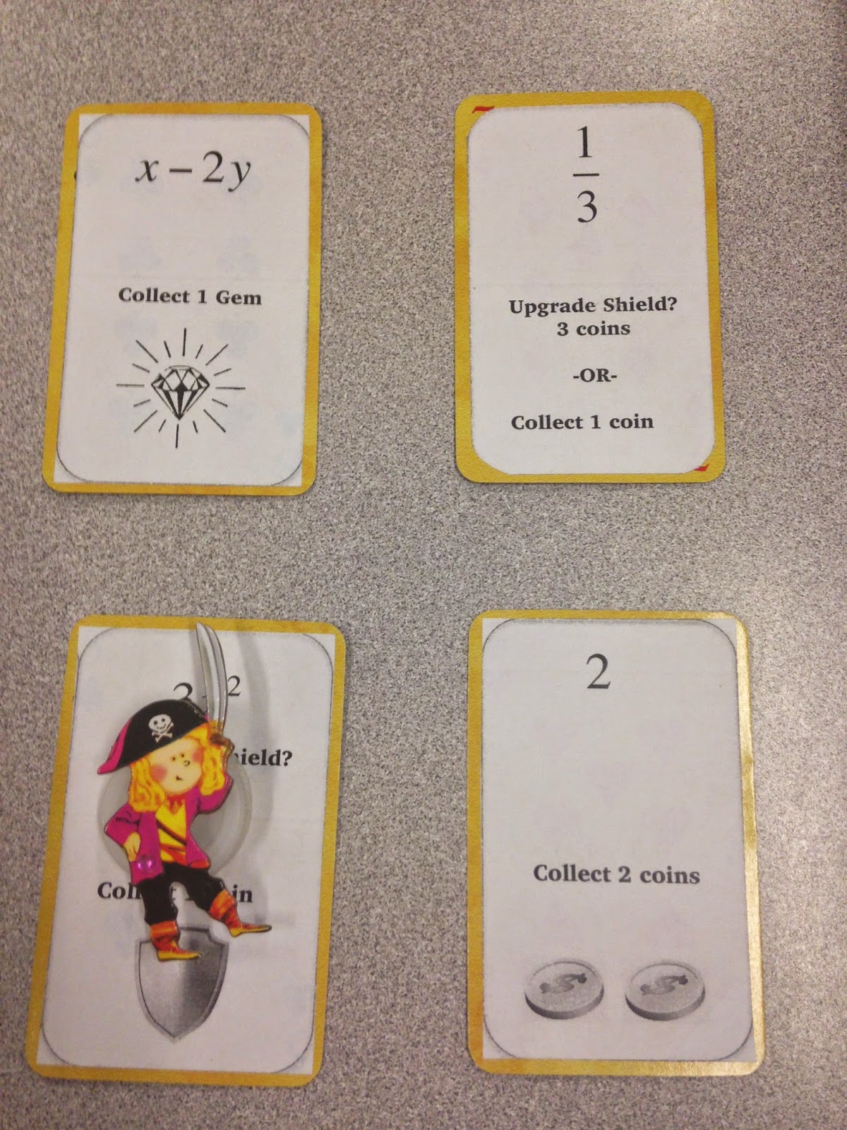 Polynomial Pirates Game - Operations with Monomials
