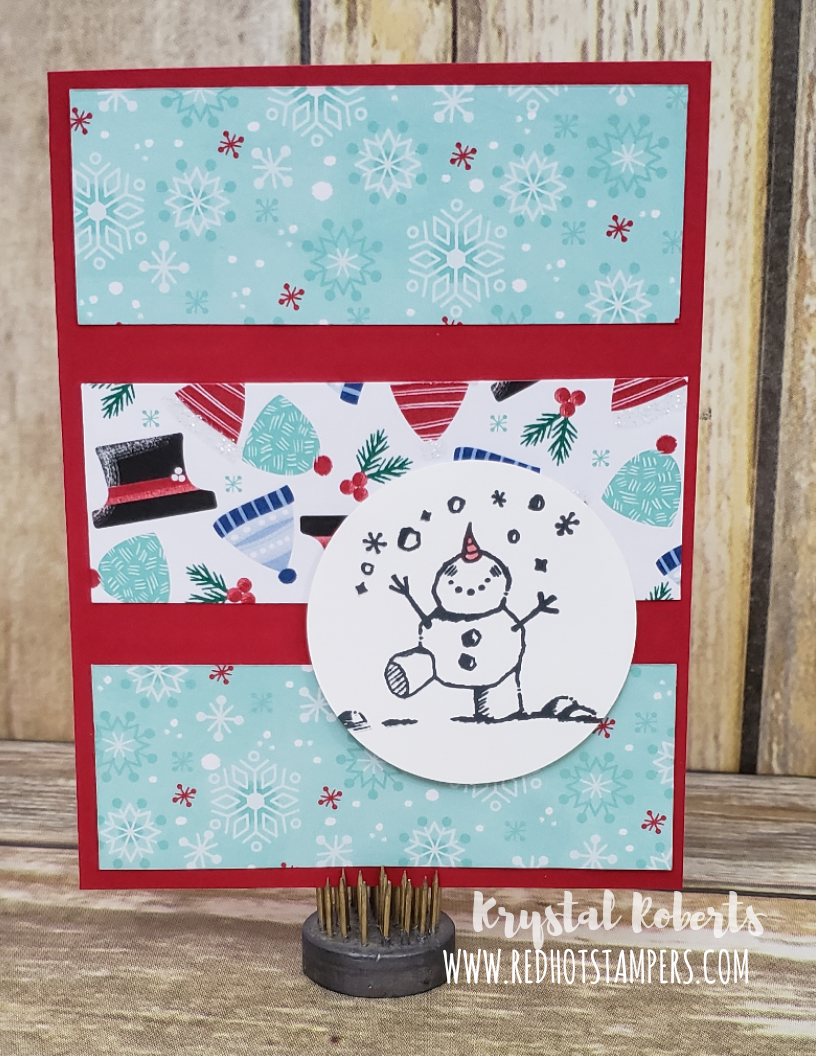 Red Hot Stampers: One Sheet Wonder Latch Cards