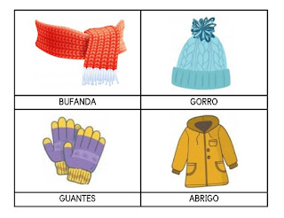 Mi Pequeño Rincón: BINGO DEL INVIERNO