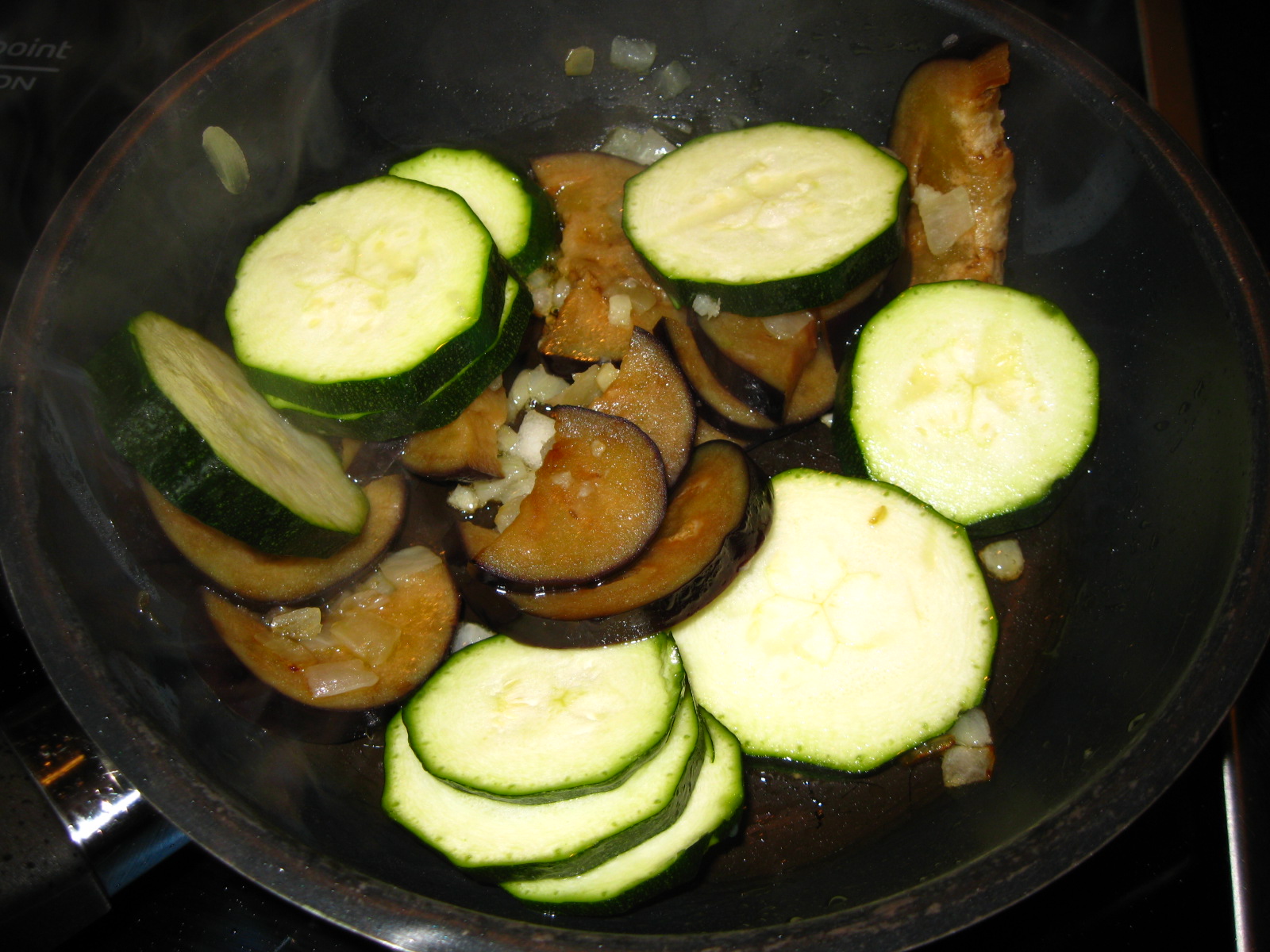 Not so lazy...: Peito de frango com courgette e beringela
