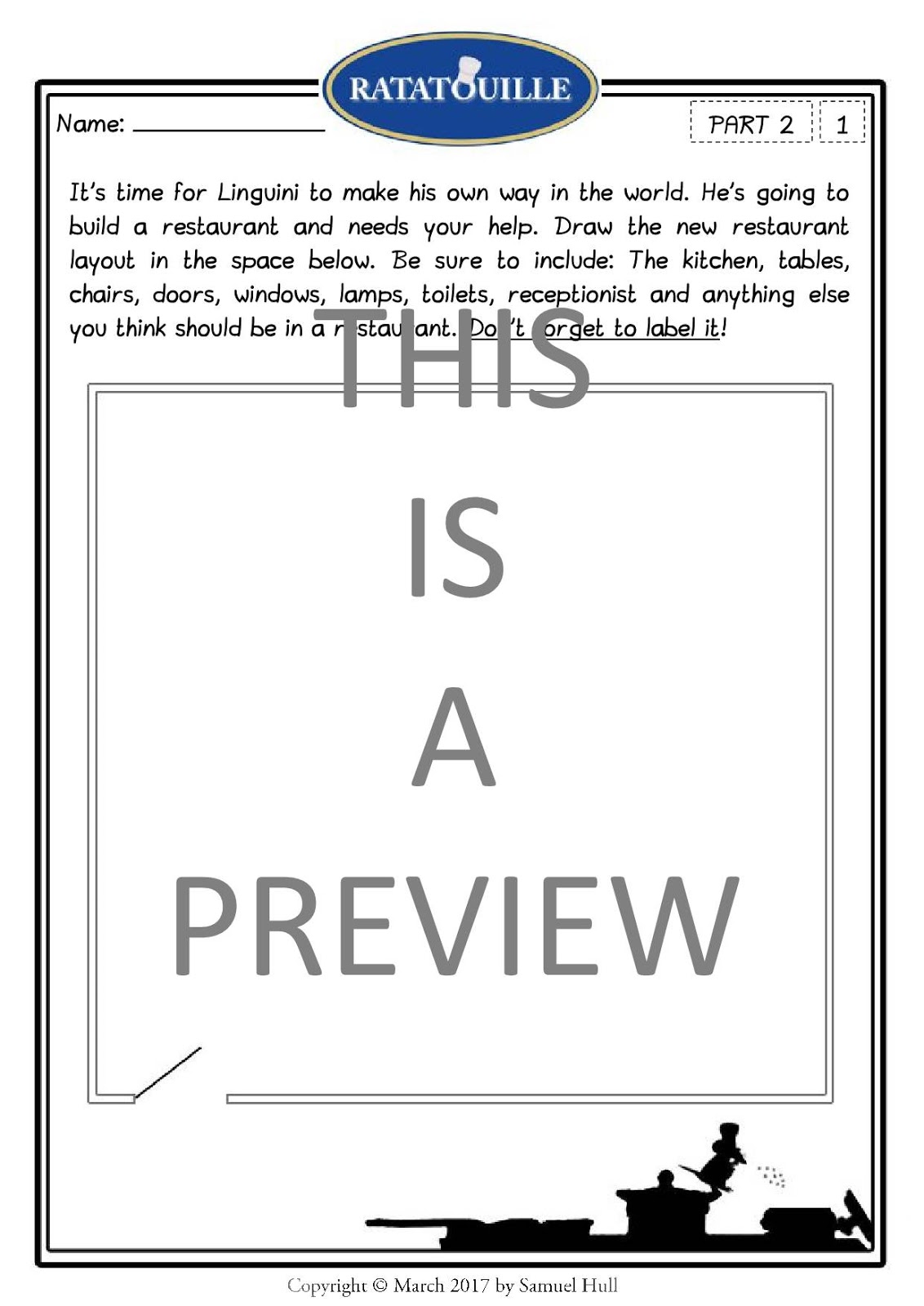 Disney's Ratatouille (2007) - Movie Questions + Activities ~ Movie ...