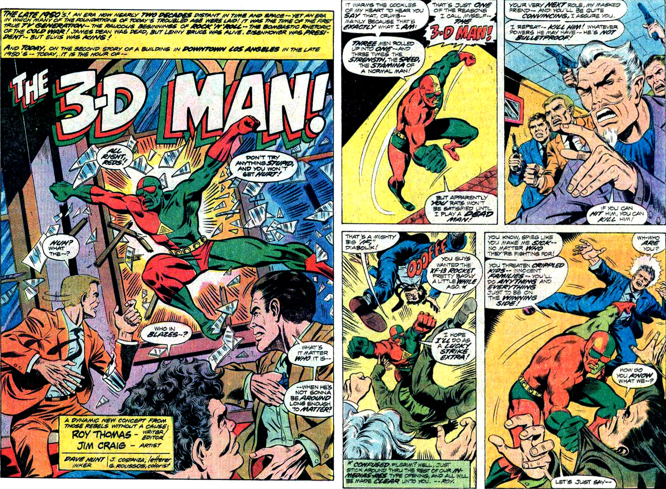 The Peerless Power of Comics!: Whatever Happened To The 3·D Man?
