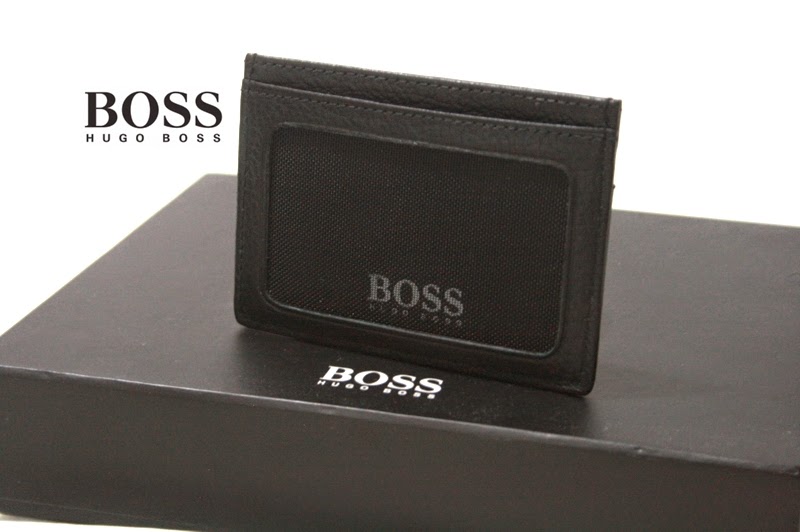Leatherissimo: Branded HUGO BOSS Duo Leather Wallet Set GHB16 Original ...