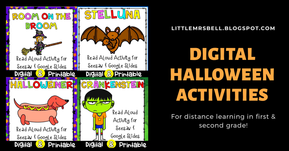 Little Mrs. Bell: FREE PRINTABLE Digital Halloween Book Studies