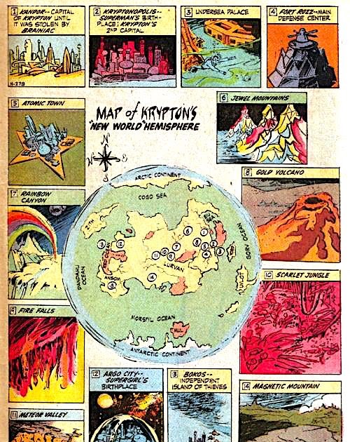 Seduced by the New...: Comic Book Cartography