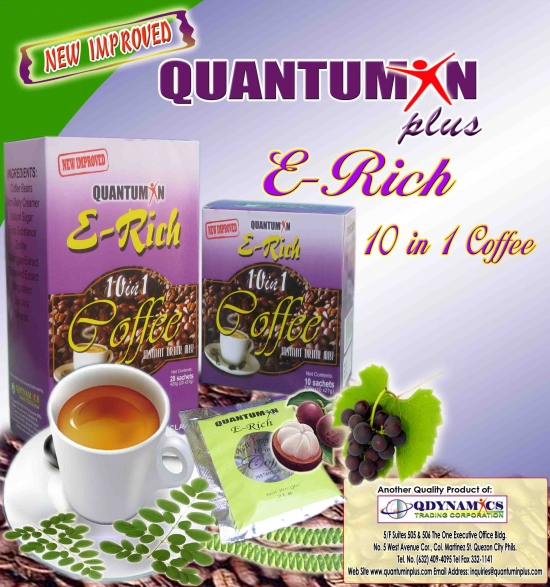 Health and Wealth: E-Rich 10-in-1 Coffee