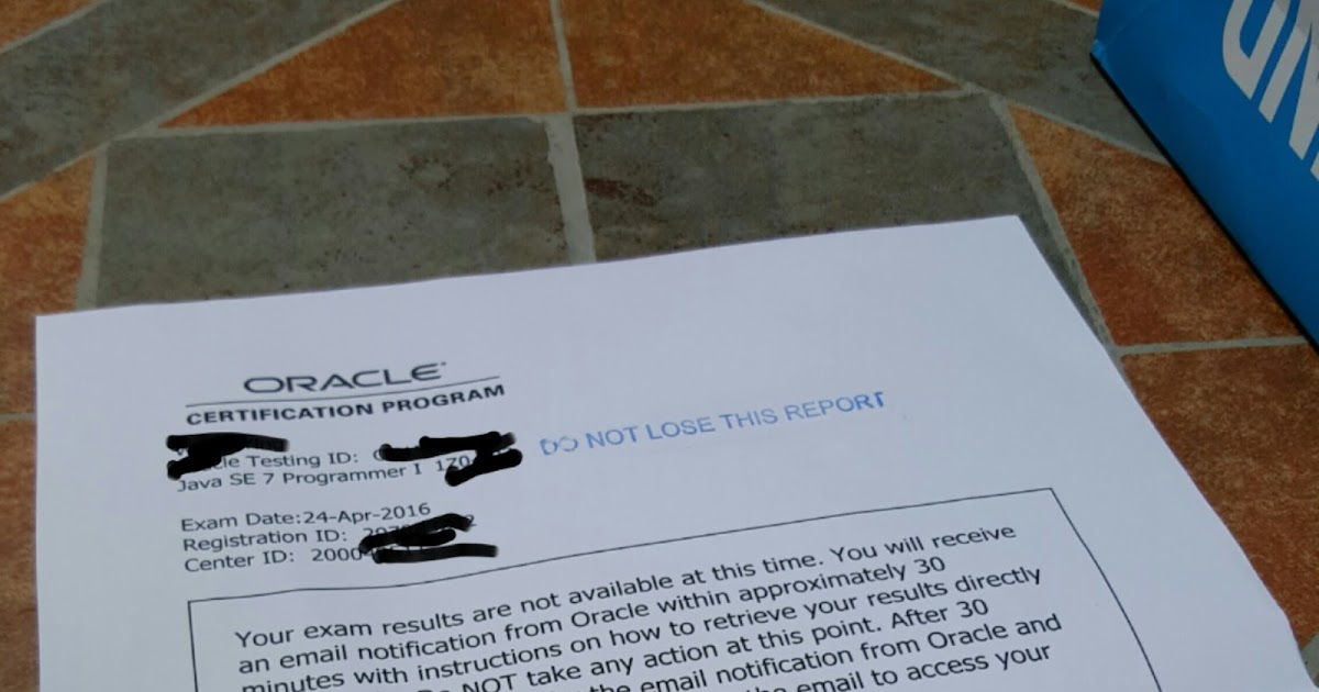 一些平鋪直敘技術相關文: OCA, Java SE 7 Programmer I 1Z0-803 考試紀錄