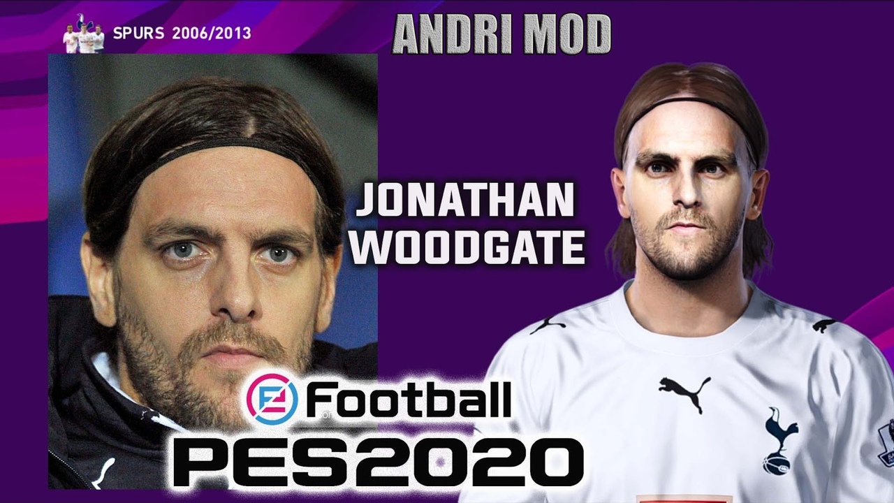 PES 2020 Faces Jonathan Woodgate by Andri Mod ~ SoccerFandom.com | Free ...
