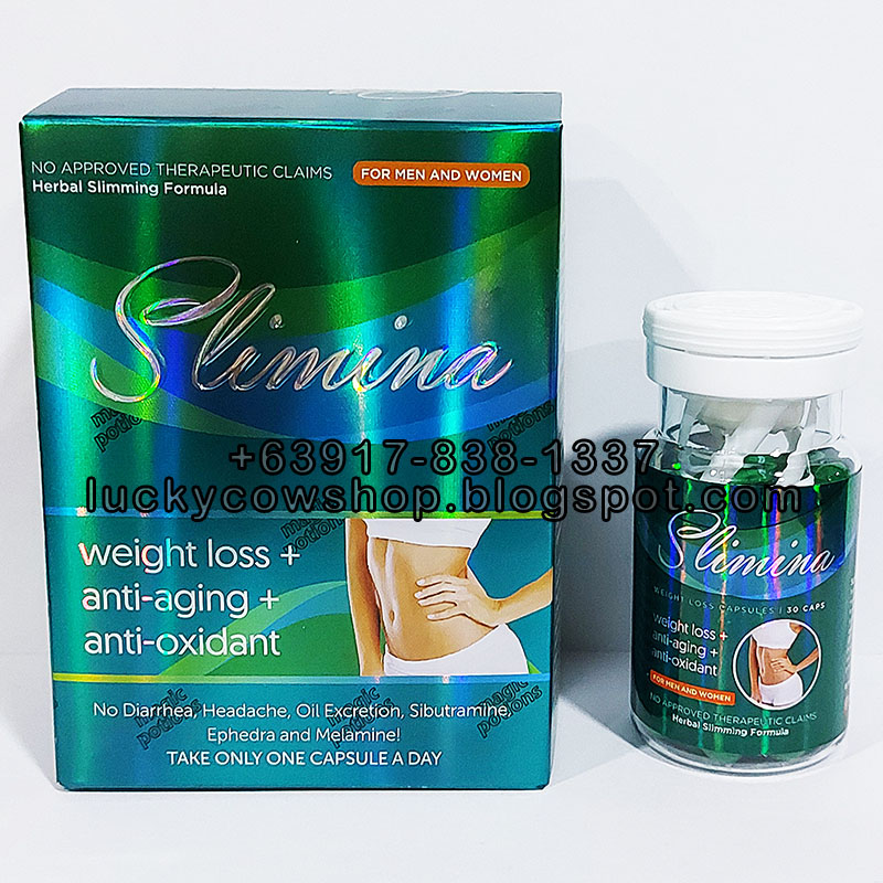 Slimina Weight Loss Capsules | Lucky Cow Shop