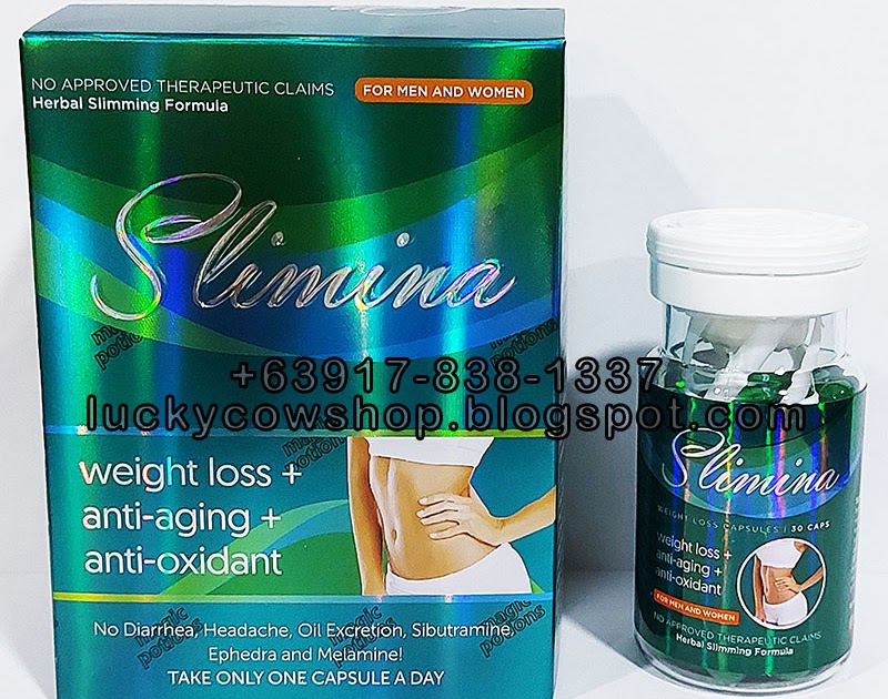 Slimina Weight Loss Capsules | Lucky Cow Shop