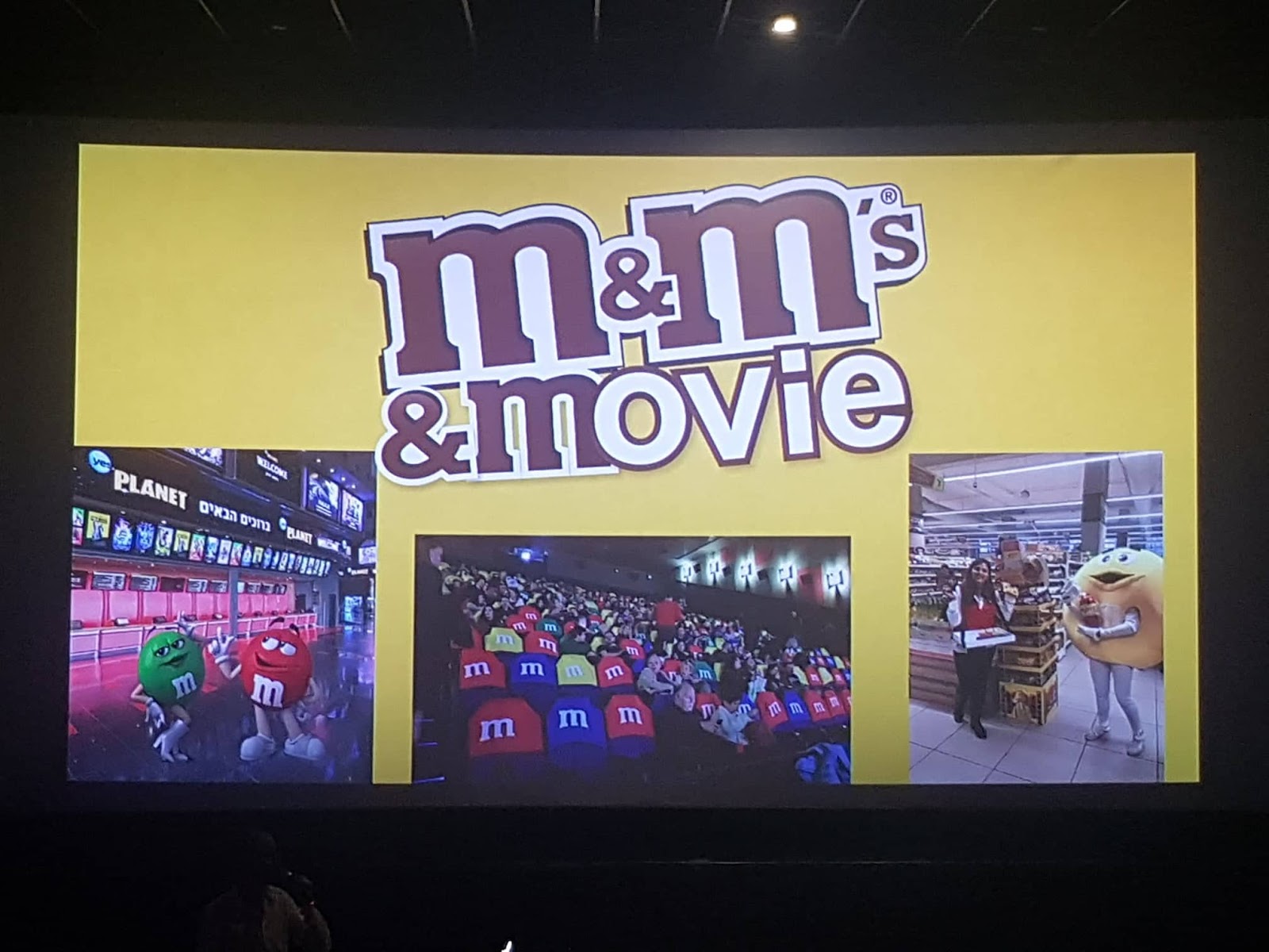 לבזבז באהבה : מרס ישראל משיקה קונספט מדליק- M&M & MOVIE