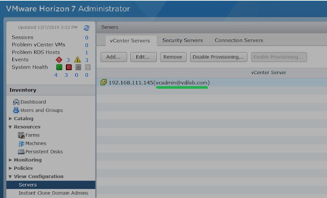 Tech Kiranangal: VMware Horizon 7- Error while attempting to connect to ...