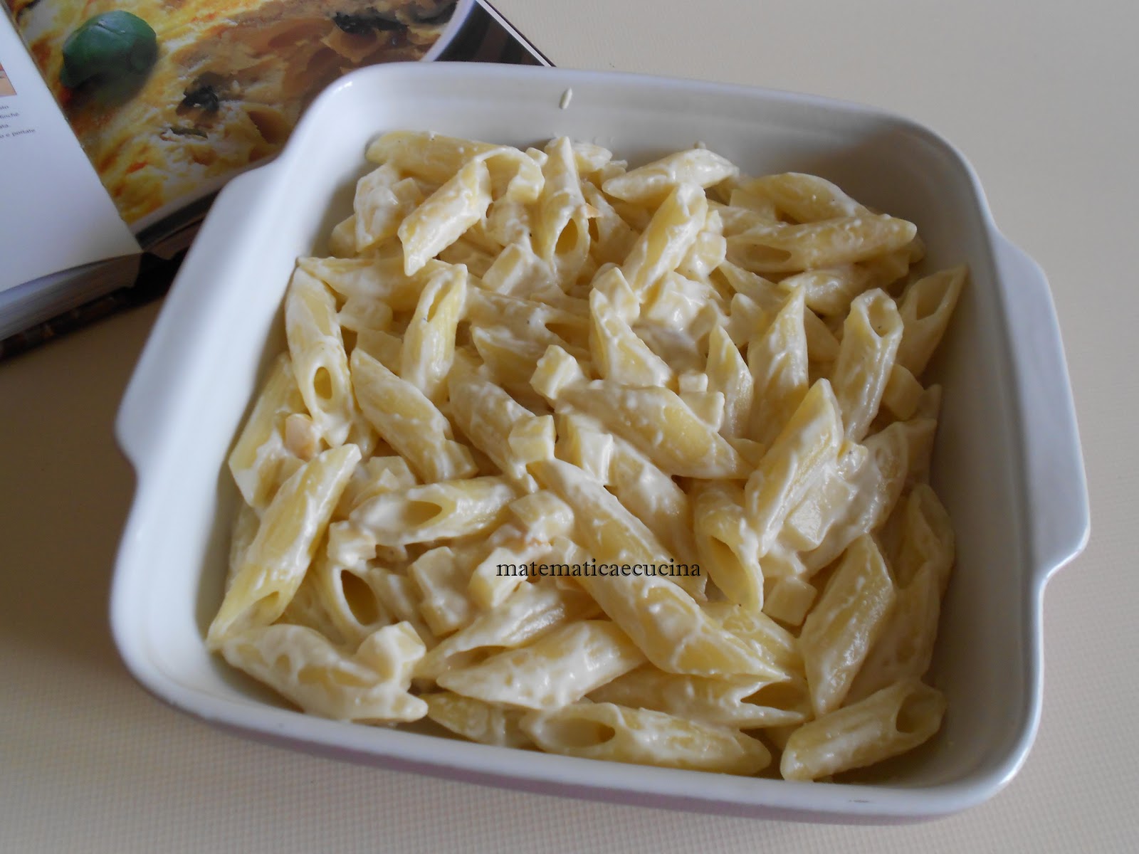 m@tematicaecucina: Pasta al Forno ai Tre Formaggi