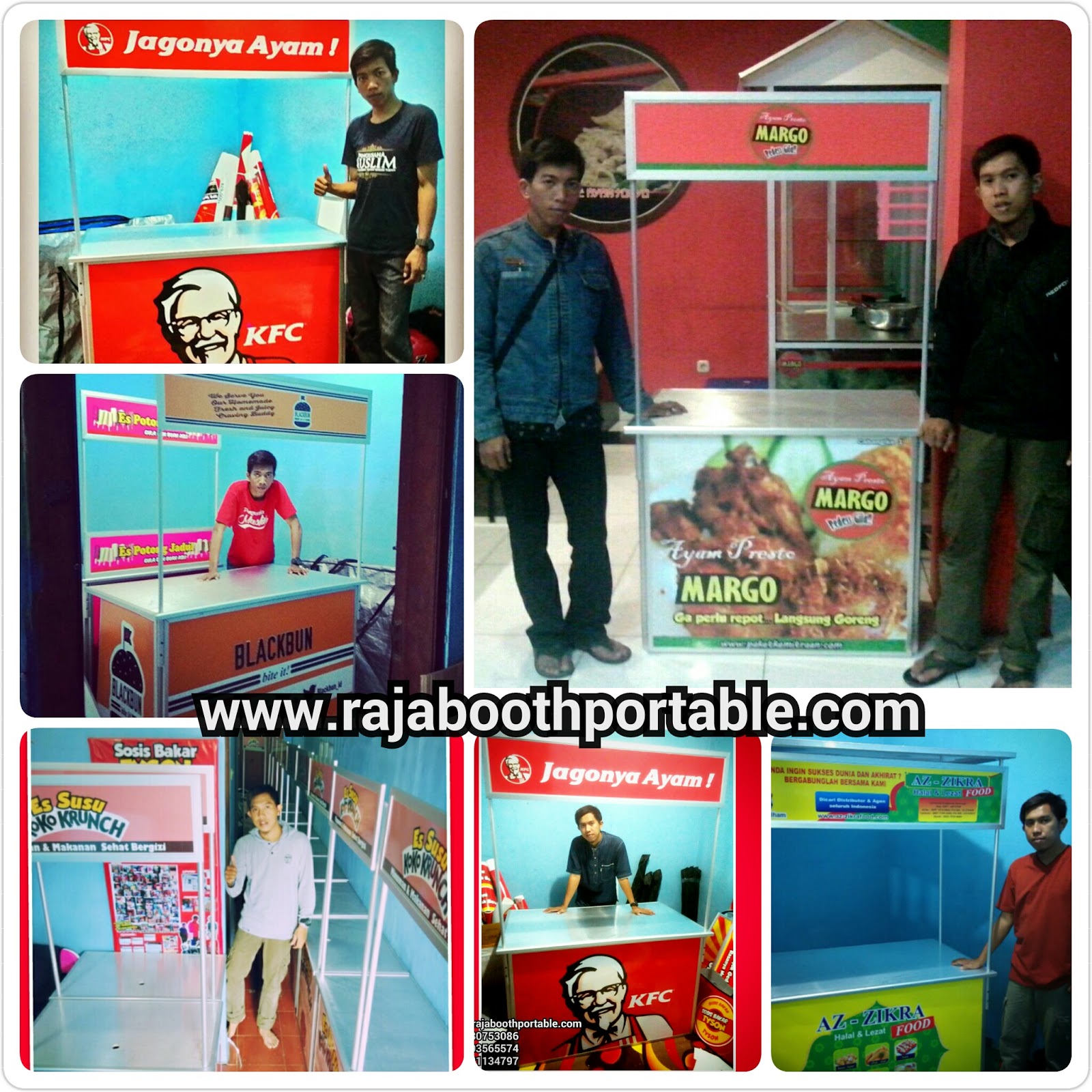 BOOTH FRANCHISE | Raja booth portable