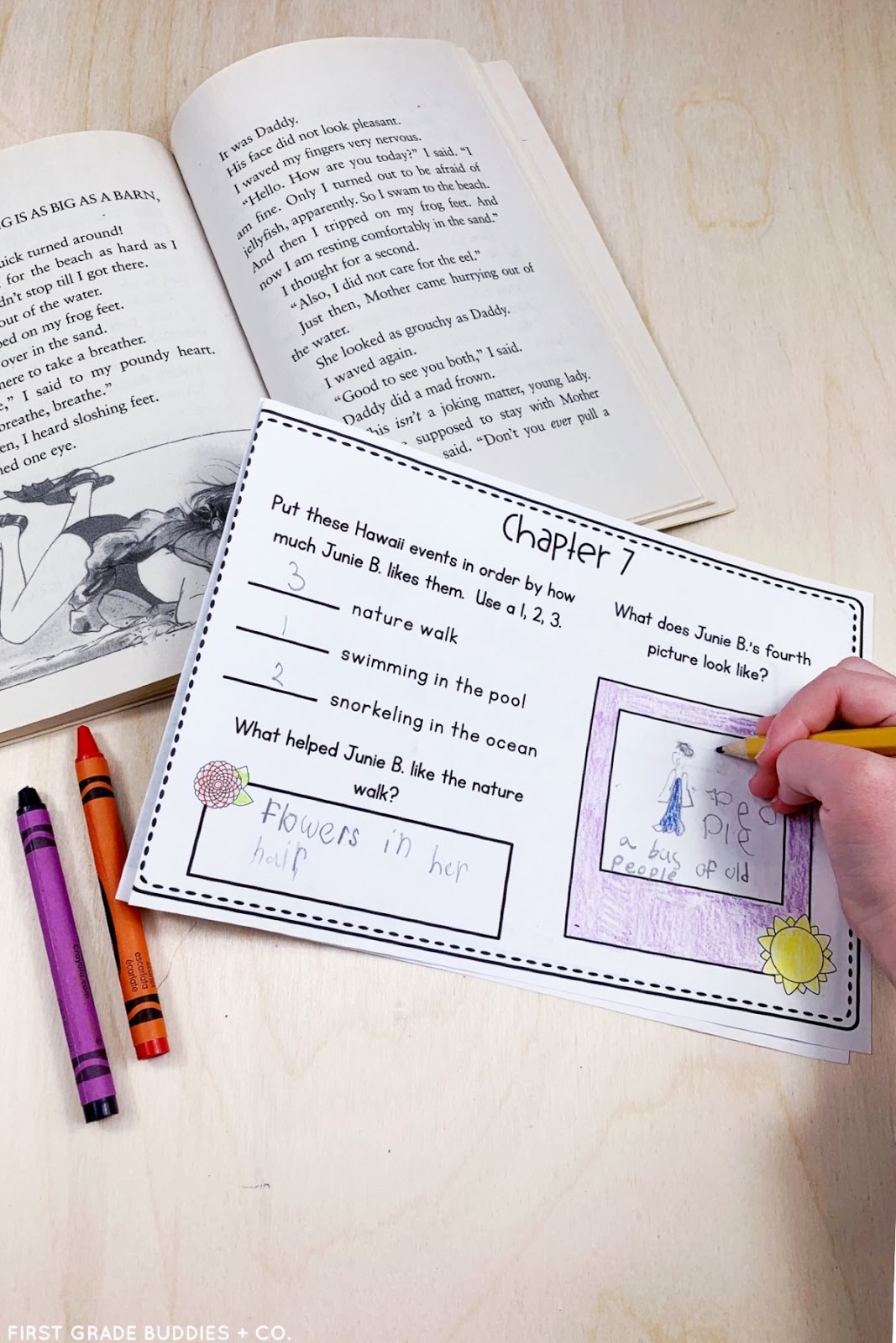 Comprehension Practice with a Primary Grade Favorite: Junie B. Jones ...