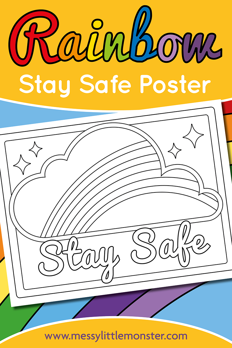 Rainbow Coloring Pages - Hang Rainbows in Windows to Spread Hope and ...