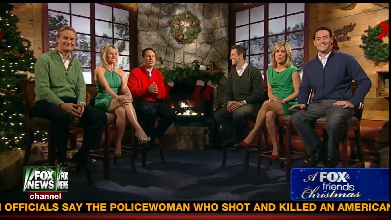 Reporter101 Blogspot: Christmas Week: Fox News caps/pictures/photos.