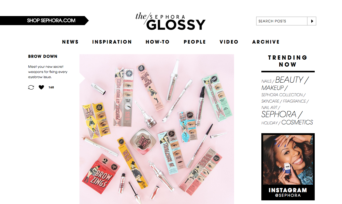 SEPHORA GLOSSY'S BLOG: THE COMMUNICATION OF BEAUTY CONTENTS - fashion ...