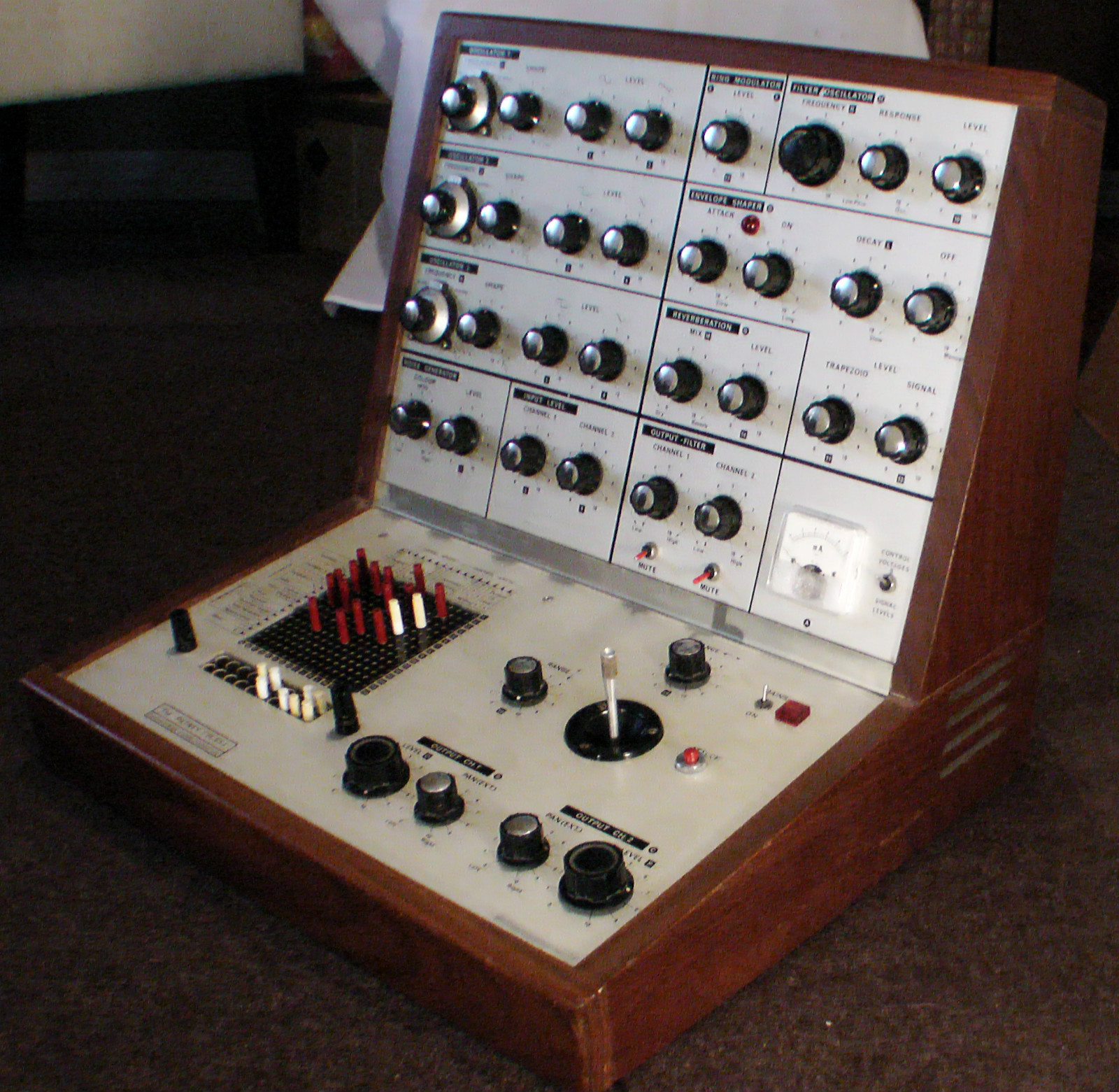 MATRIXSYNTH: Freddy Fresh's EMS PUTNEY VCS3 SN 168 For Sale