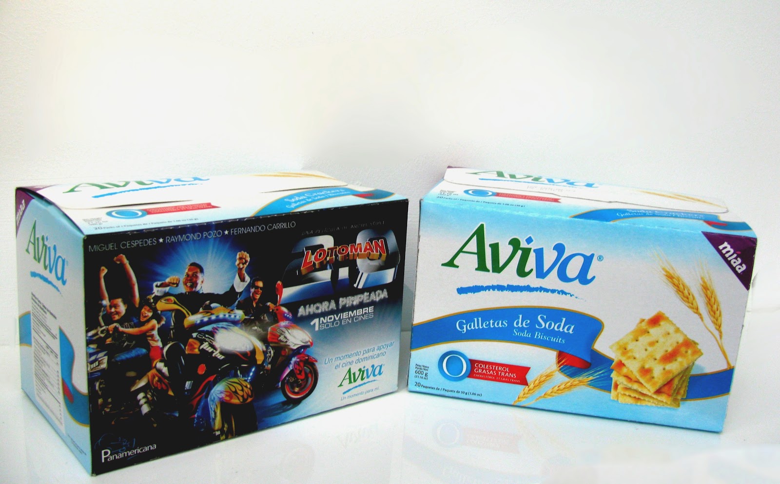 Galletas AVIVA presenta un empaque especial, en apoyo a Lotoman 2.0