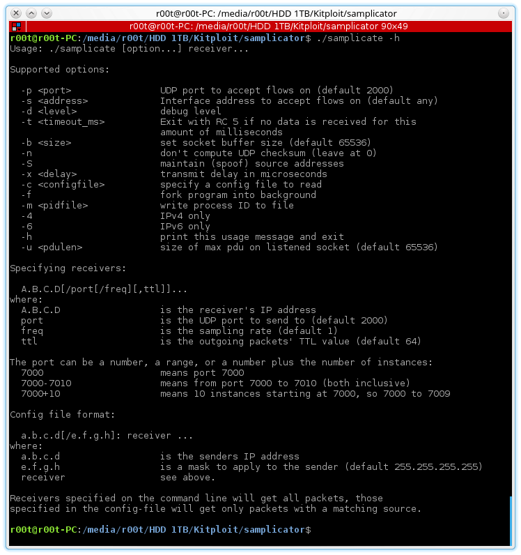 Samplicator - Send copies of (UDP) datagrams to multiple receivers ...